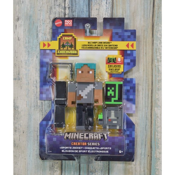 Mattel | Toys | Minecraft Creator Series Camp Enderwood Esports Jacket ...